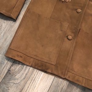 lariat | Jackets & Coats | Vtg Lariat Western Leather Fringe Jacket ...